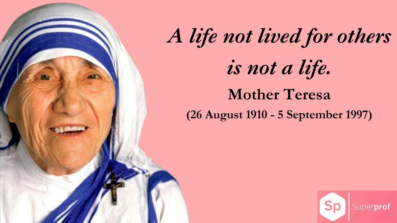 Mother Teresa: Missionary of Charity | Superprof