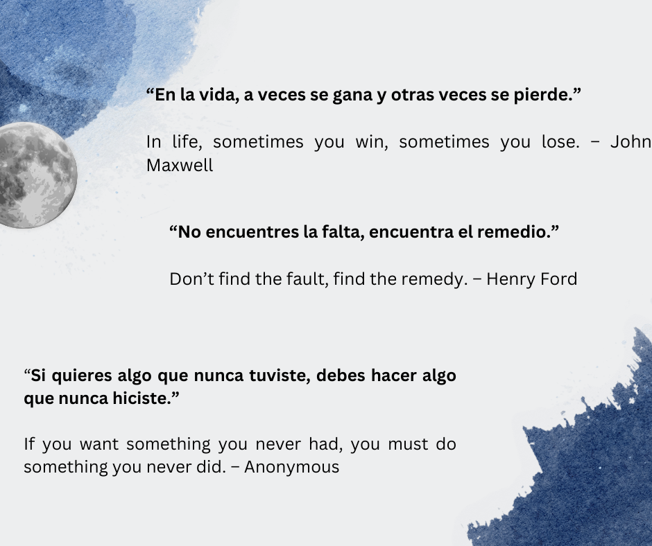 Spanish Quotes With Meaning To Motivate You In The Morning